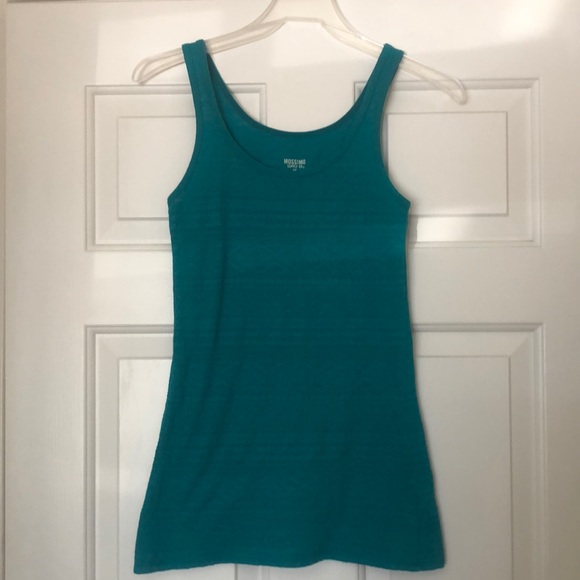 Mossimo Supply Co. | Tops | Mossimo Green Teal Tank Top | Poshmark